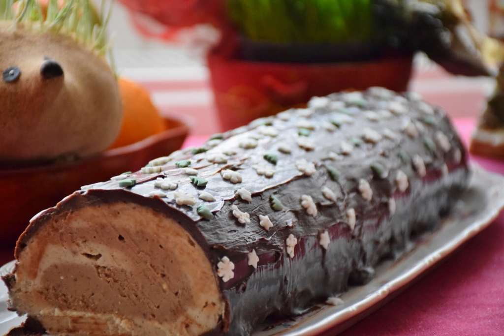 Nepečeni kesten rolat | Recepti